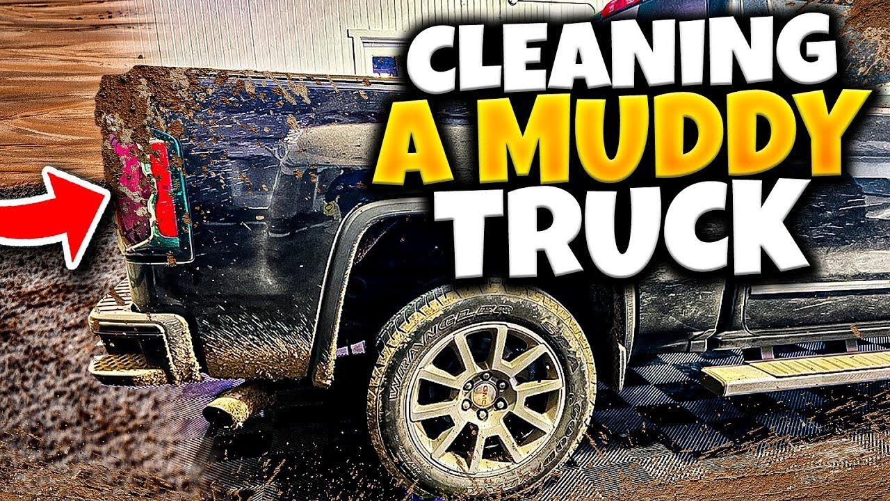 How To Wash A Muddy Truck - YouTube