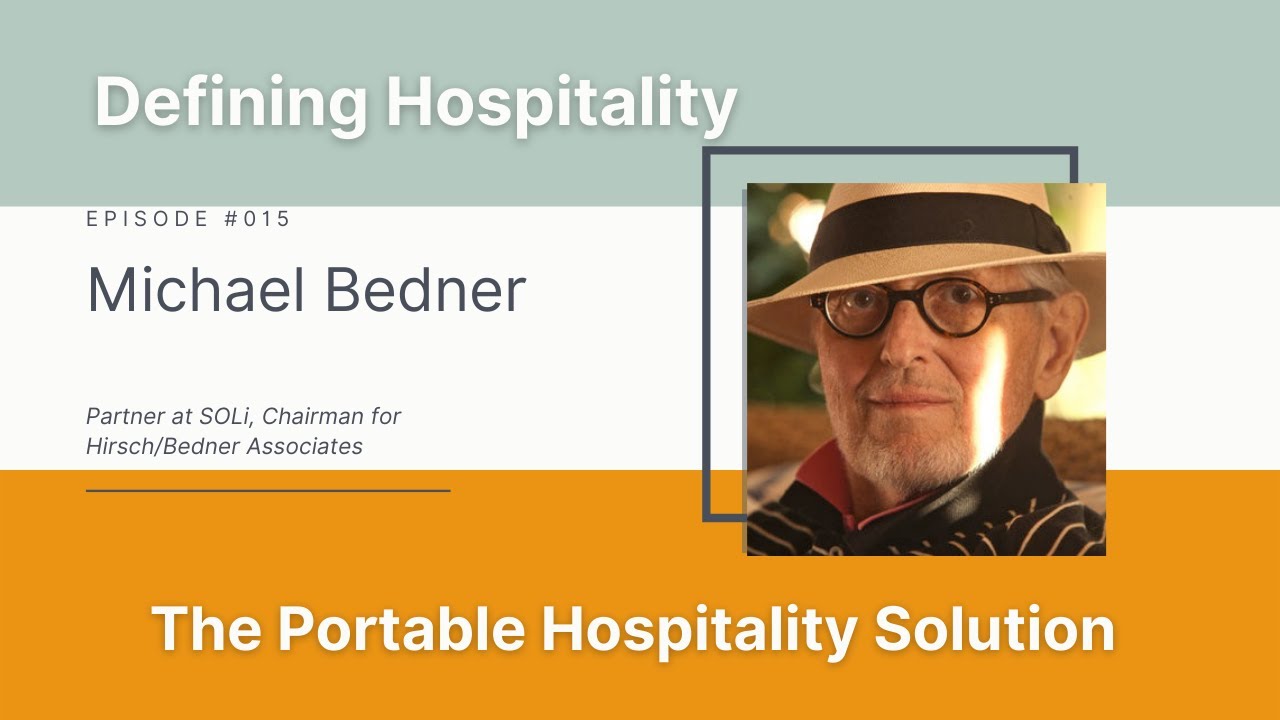 The Portable Hospitality Solution - Michael Bedner - Episode #015 - YouTube