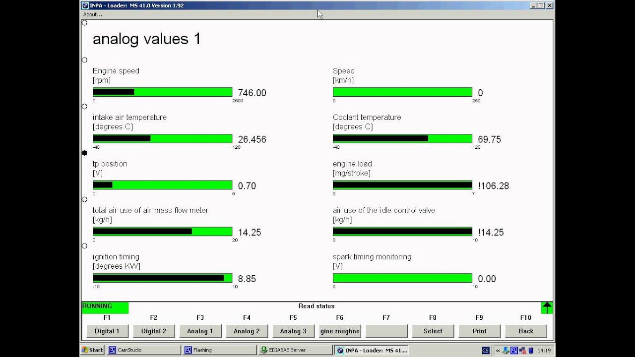E36 inpa M52B28 Lambda problem - YouTube