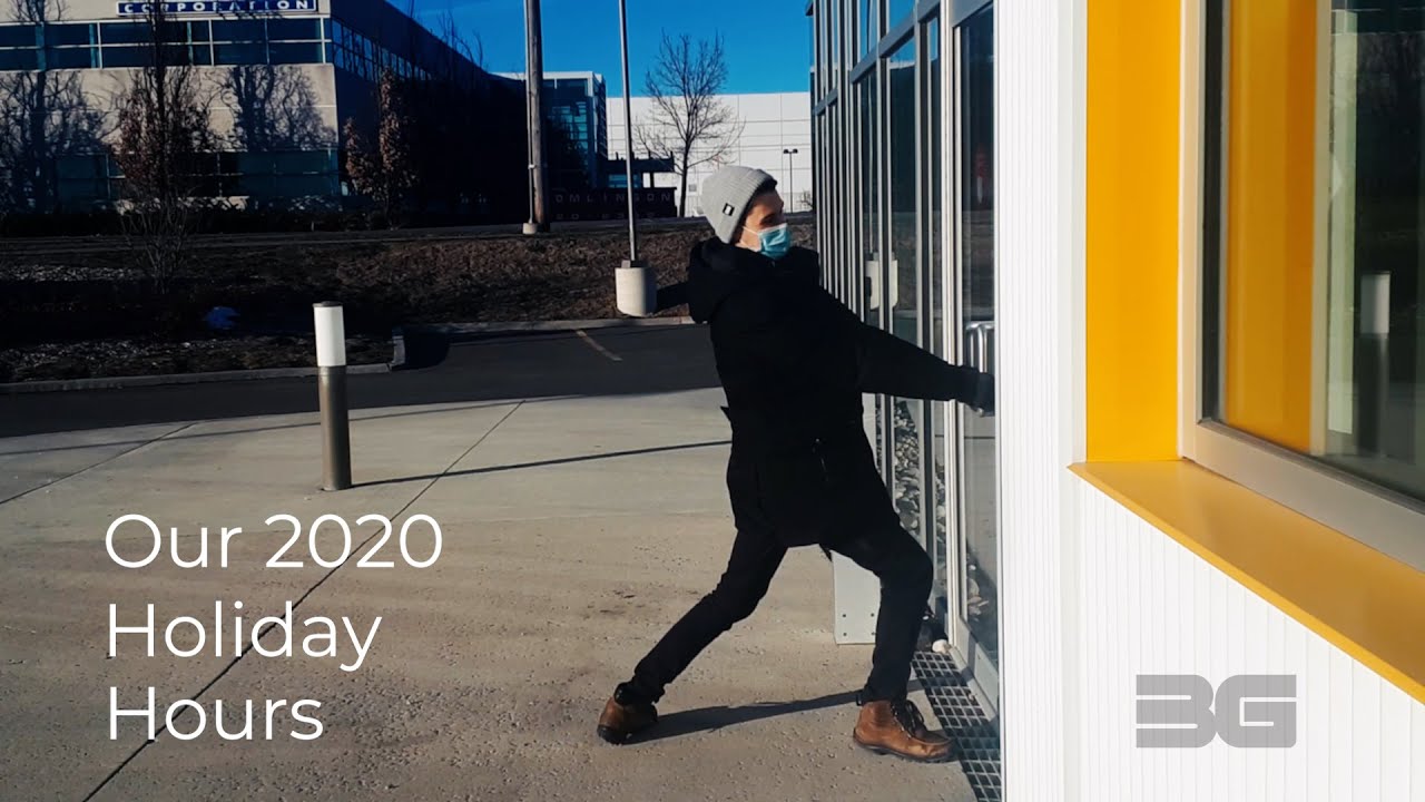 BG Distribution - 2020 Holiday Hours - YouTube