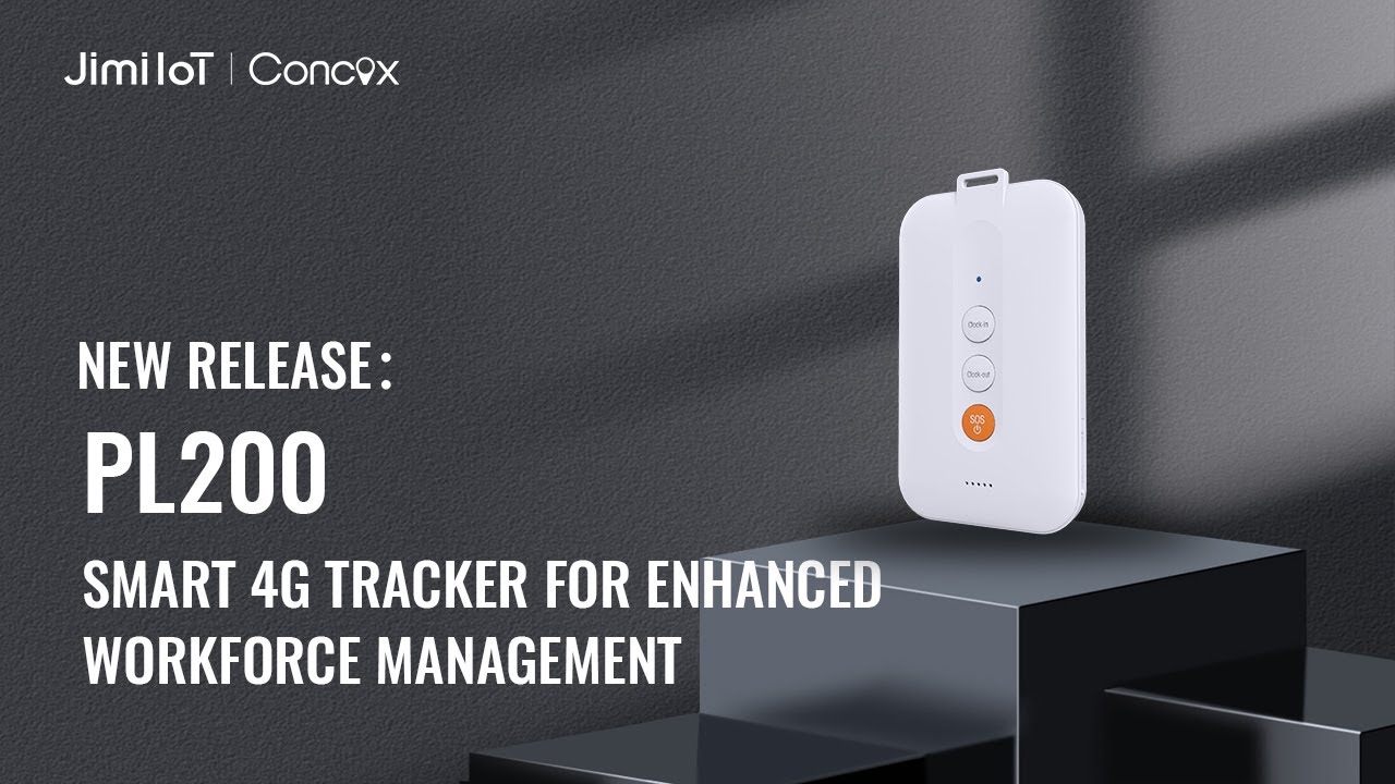 New Release: PL200 Smart 4G Tracker for Enhanced Workforce Management - YouTube