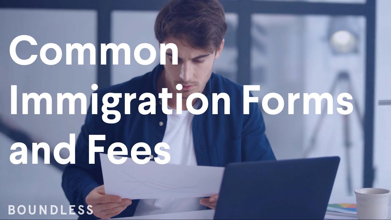 Common Immigration Forms And Fees YouTube common-immigration-forms-and-fees-youtube