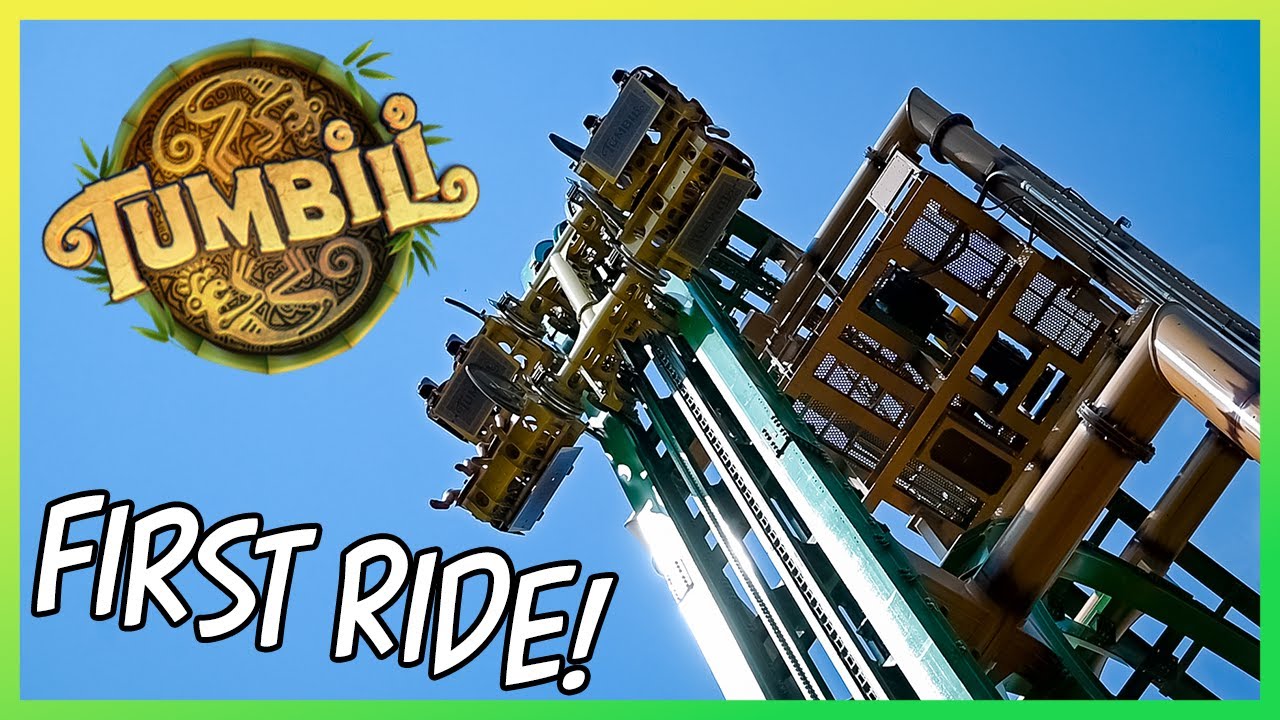Monkey Business at Kings Dominion | First Ride On Tumbili! - YouTube