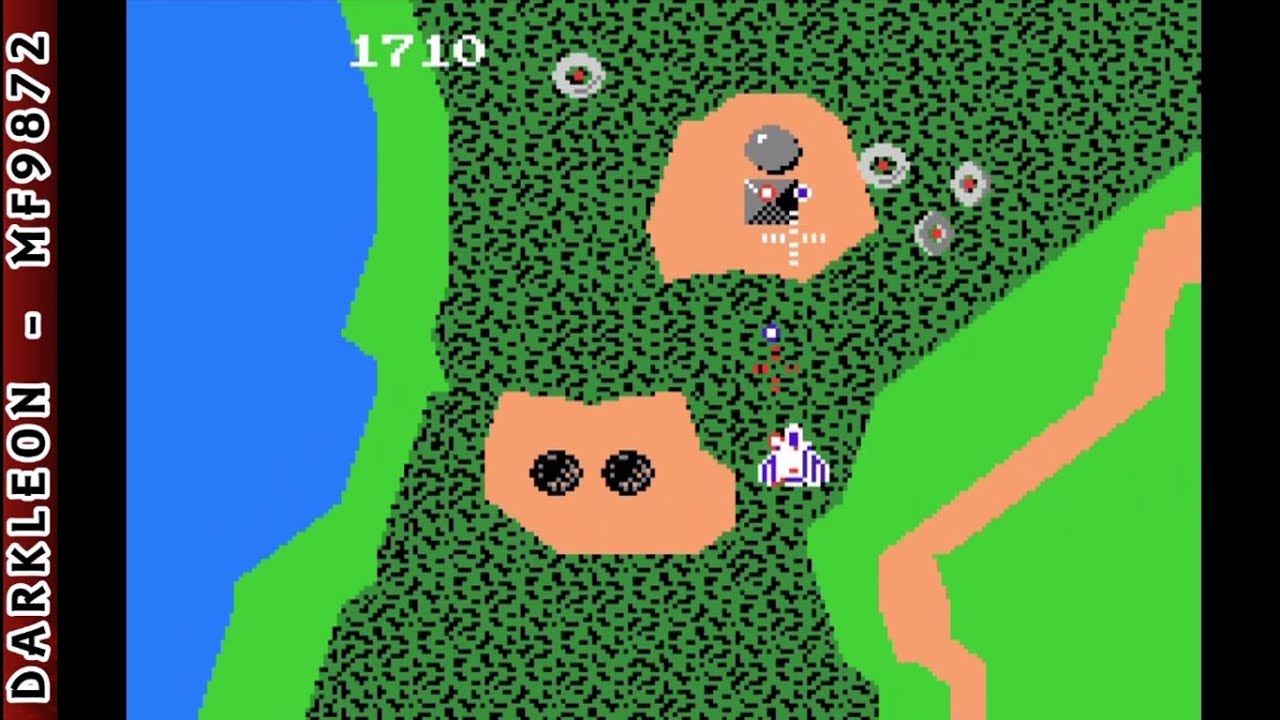 Game Boy Advance - Famicom Mini - Xevious © 2004 Nintendo - Gameplay ...