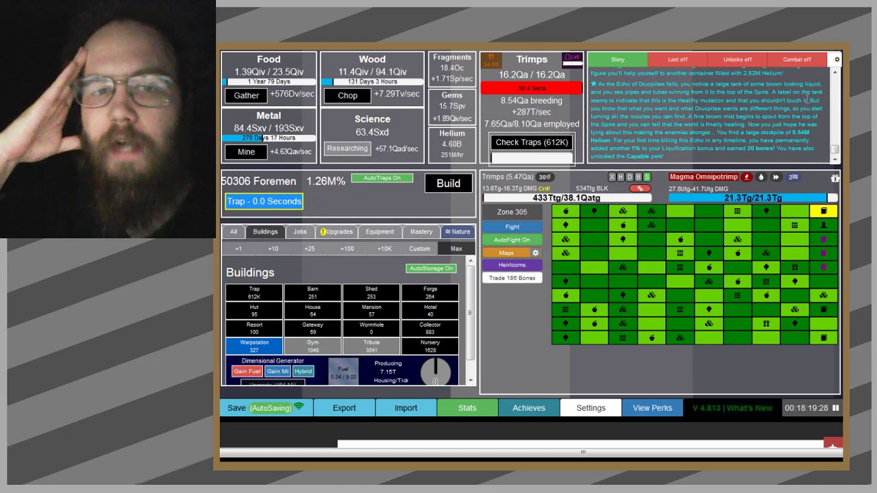 31: My new fluffy - Trimps - YouTube