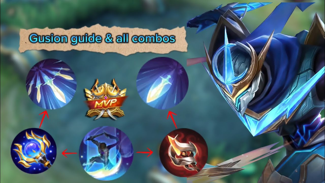 Gusion guide & all combos, skills explained! - YouTube
