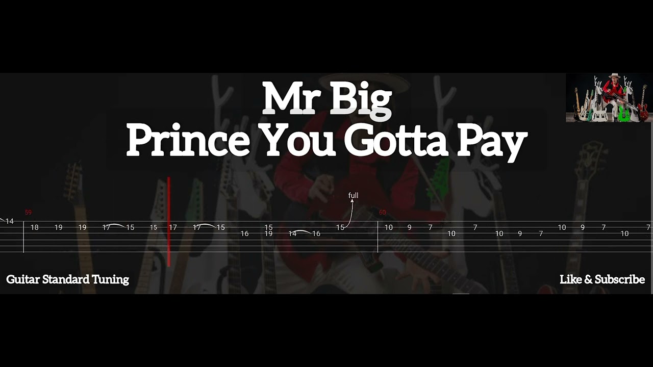 Mr Big - Prince You Gotta Pay ( Tab Guitar ) - YouTube