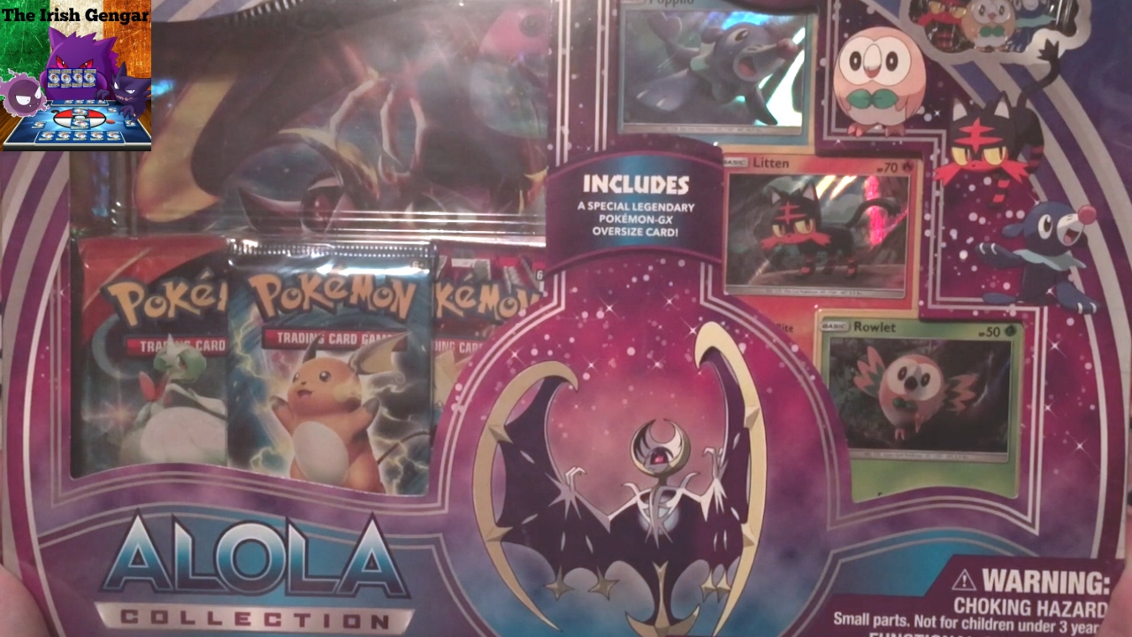 Amazing, Alola Lunala Collection Box Opening! + Code Card - YouTube