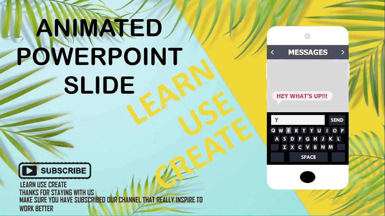 HOW TO CREATE MOST BEAUTIFUL INTRODUCTION SLIDE MS POWERPOINT PPT | # ...