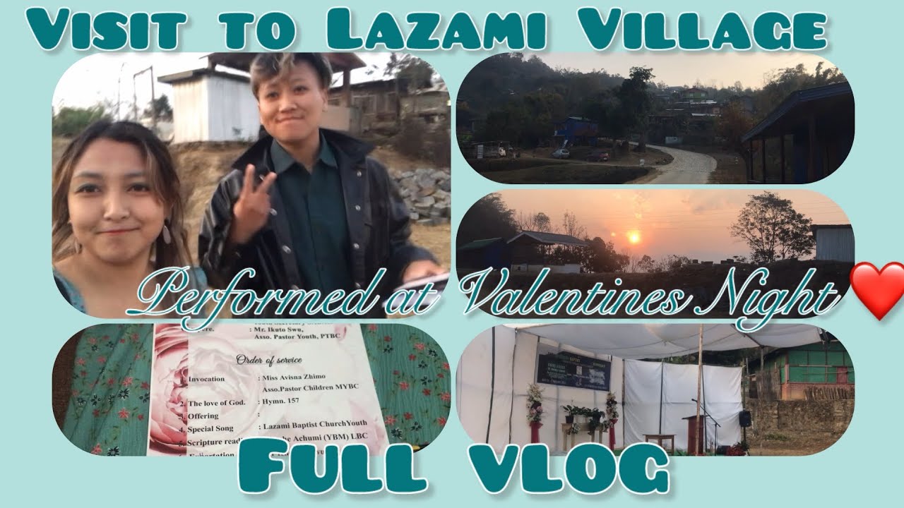 Visit to Lazami village to perfrom for the Valentines Night - YouTube