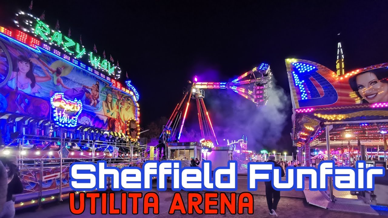 Farrars Fun Fairs Sheffield Fun Fair Utilita Arena 2022 - YouTube