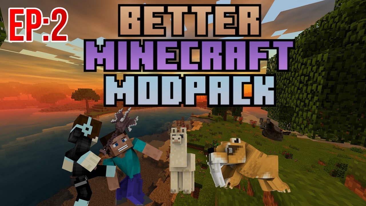 Better Minecraft #2 Dungeon + Mineshaft Exploration! Minecraft Modpack ...