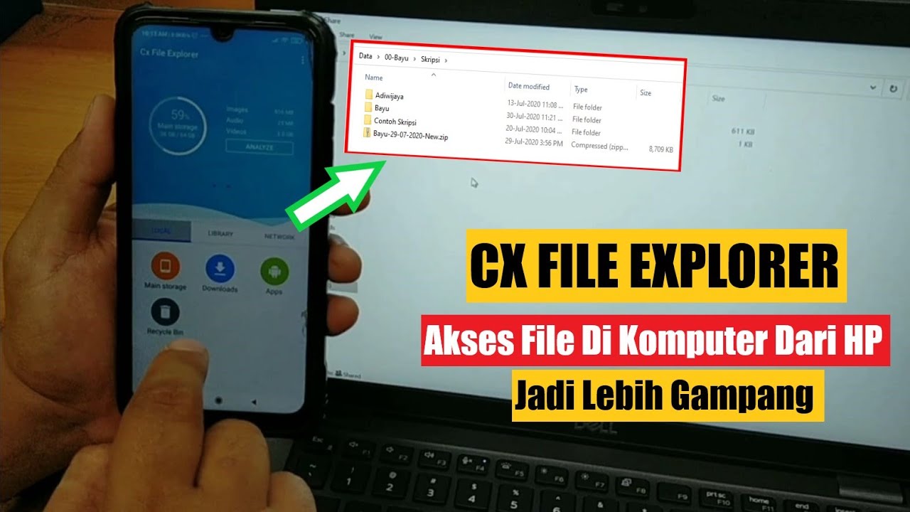 Cx File Explorer : Cara Akses File Di Komputer Melalui HP Menggunakan ...