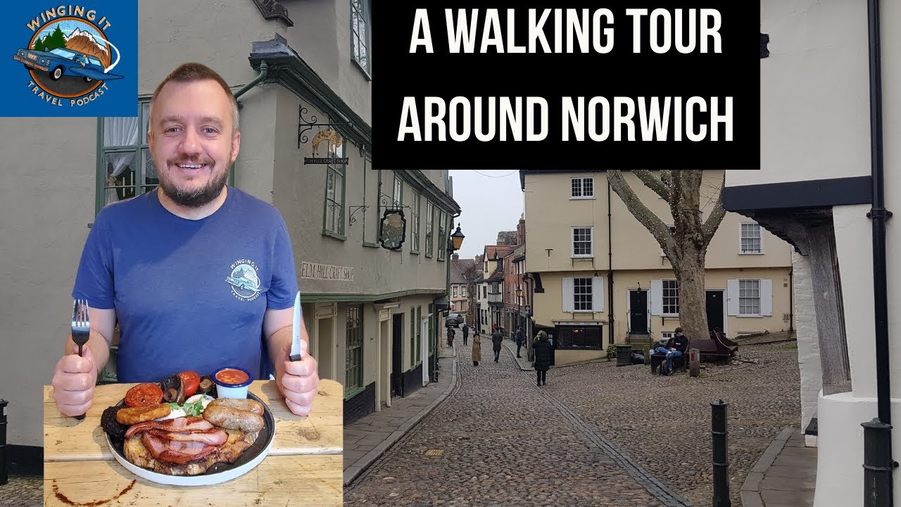 A morning walk around the historic sites of Norwich - YouTube