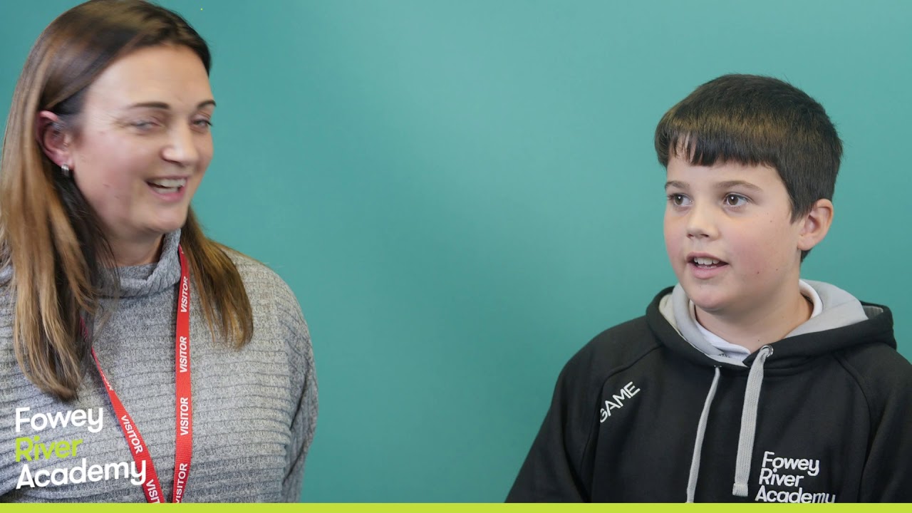 Fowey River Academy presents...Year 7 students Liam and Freya - YouTube