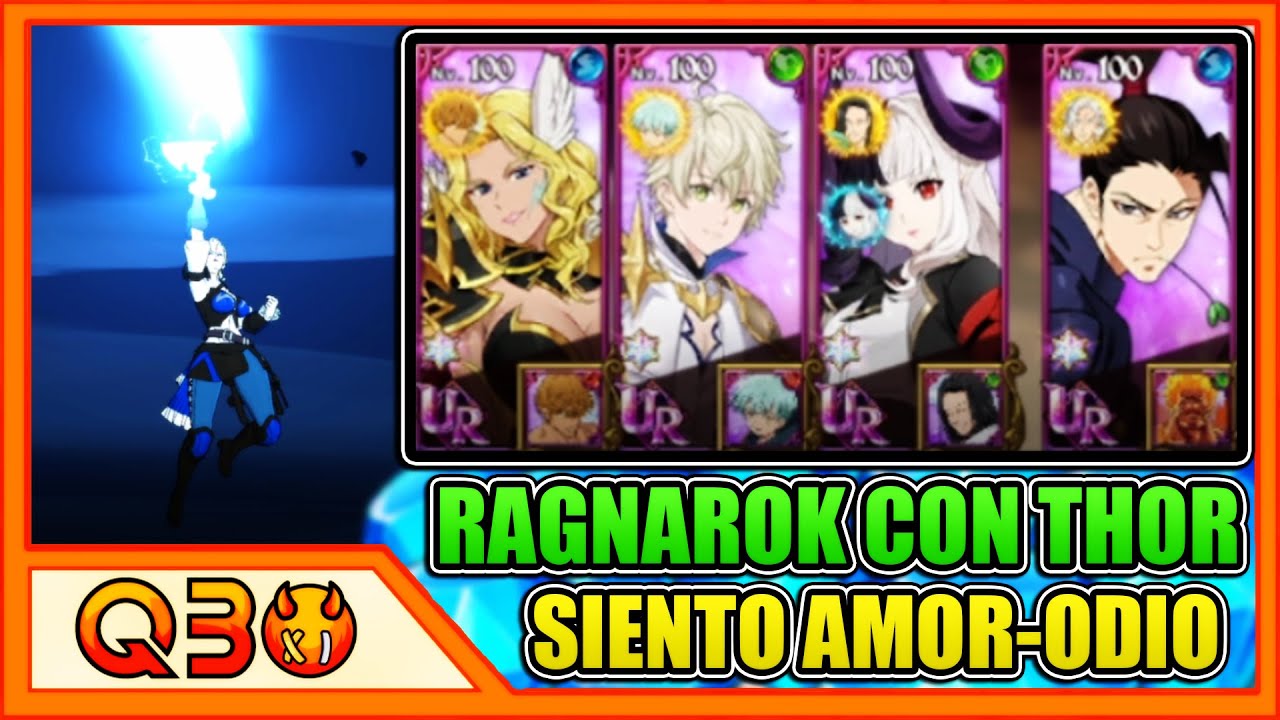 ¡REVISITANDO A THOR EN EL EQUIPO DE RAGNAROK! | 7DS: Grand Cross - YouTube