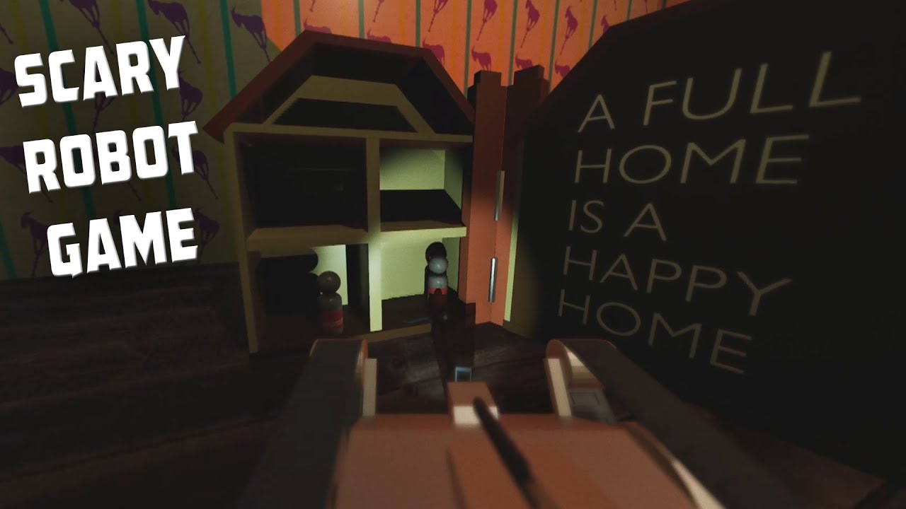 EXPLORING HAUNTED HOUSE WITH A ROBOT (Poltergeist Disposal Unit) - YouTube