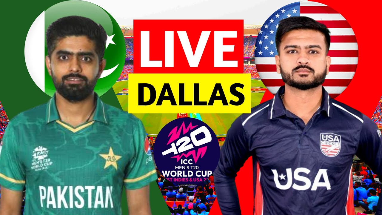 Pakistan Vs United States T20 World Cup Live | Pak Vs Usa Live Match ...