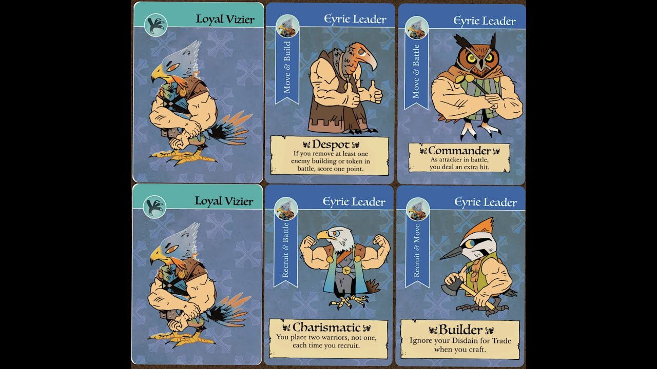 Eyrie vs. Eyrie vs. Eyrie vs. Eyrie | Root | Leder Games - YouTube