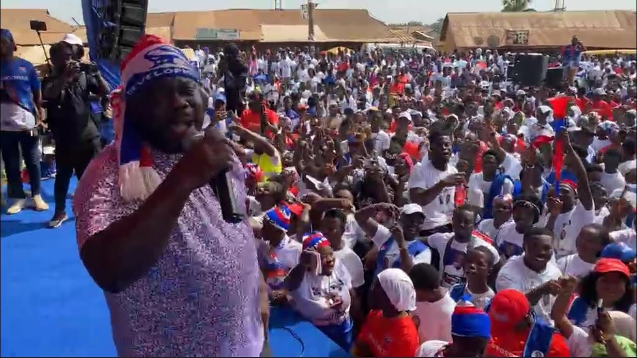 MUSIC LEGEND OBUOR ELECTRIFIES OFOASE AYIREBI NPP ASEDA WALK WITH ...