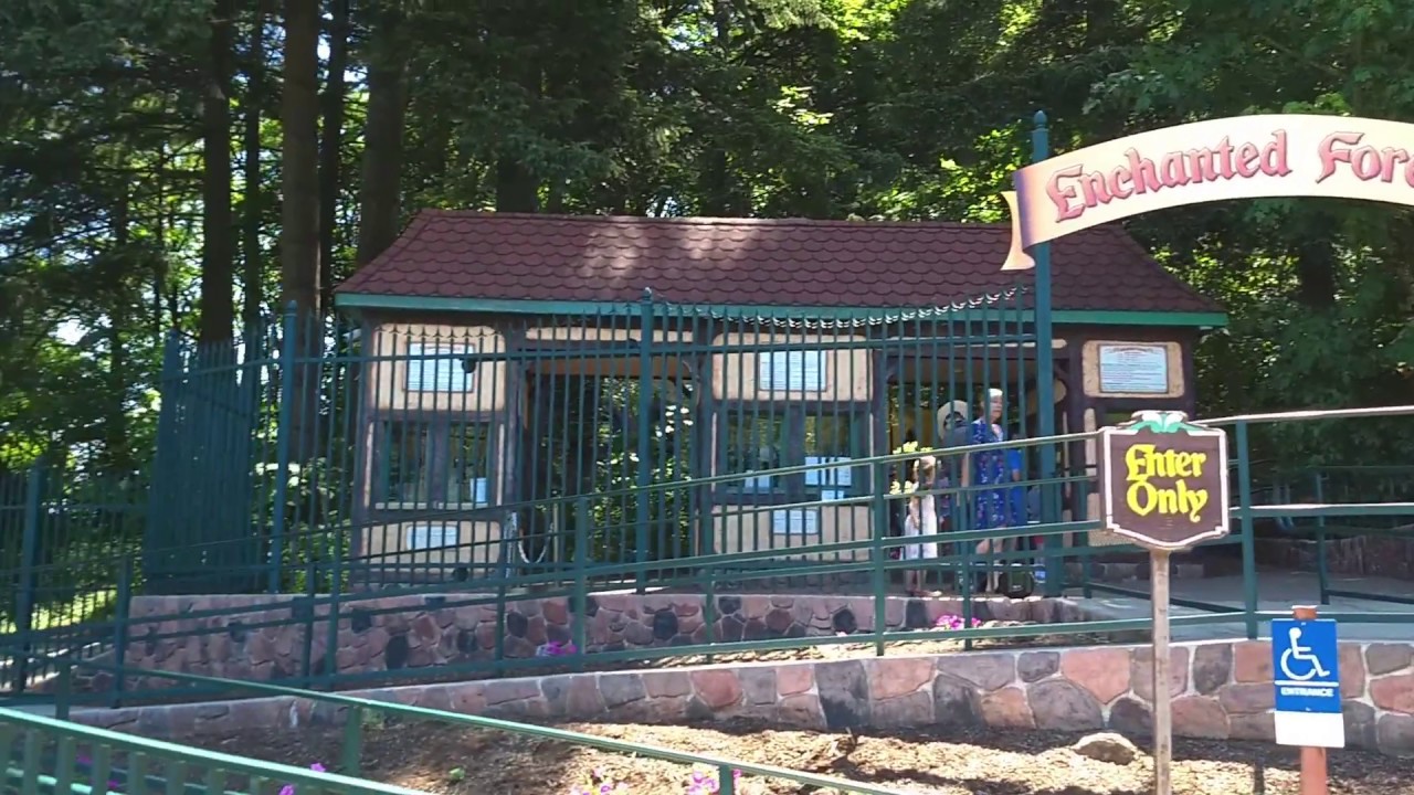 Enchanted Forest Walk Through and Review - YouTube