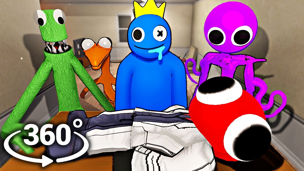 VR 360° Rainbow Friends Movie Compilation! - YouTube