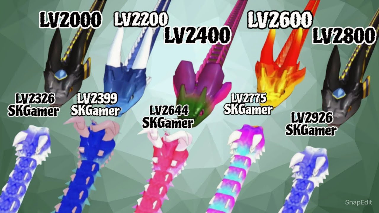 Snake Clash Big Long - ALL BOSSES Snake Battle #SKGamer #91 - YouTube