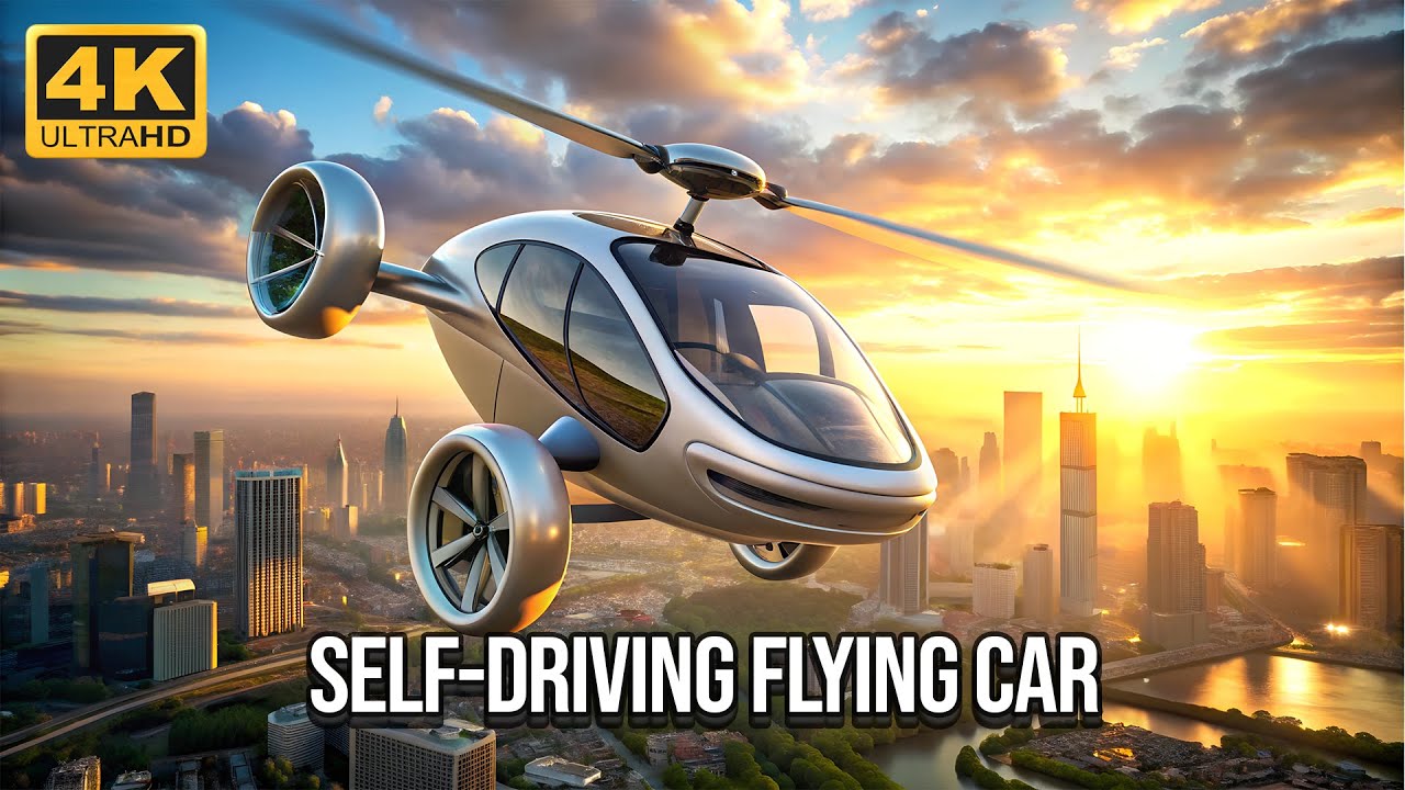 First Look: Inside a Self-Driving Flying Car - YouTube