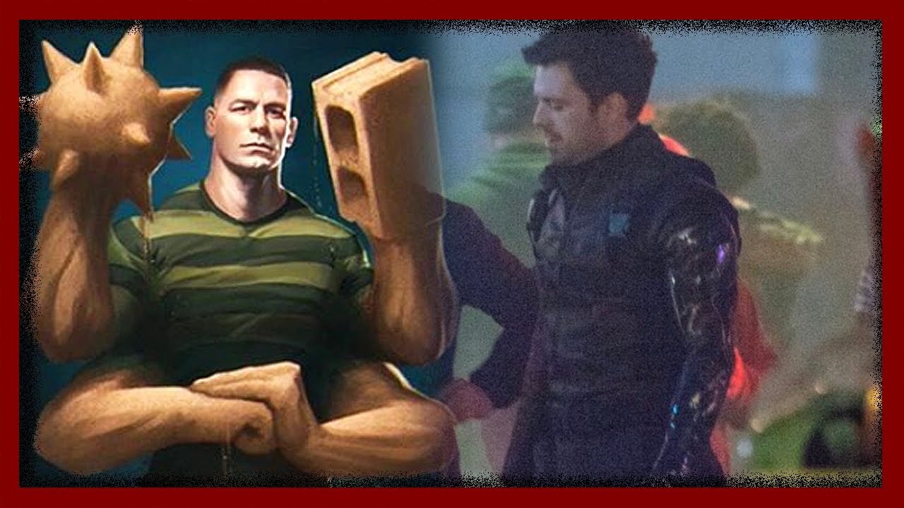 JHON CENA SANDMAN? VIDEOS DE FALCON AND THE WINTER SOLDIER EN EL SET DE ...
