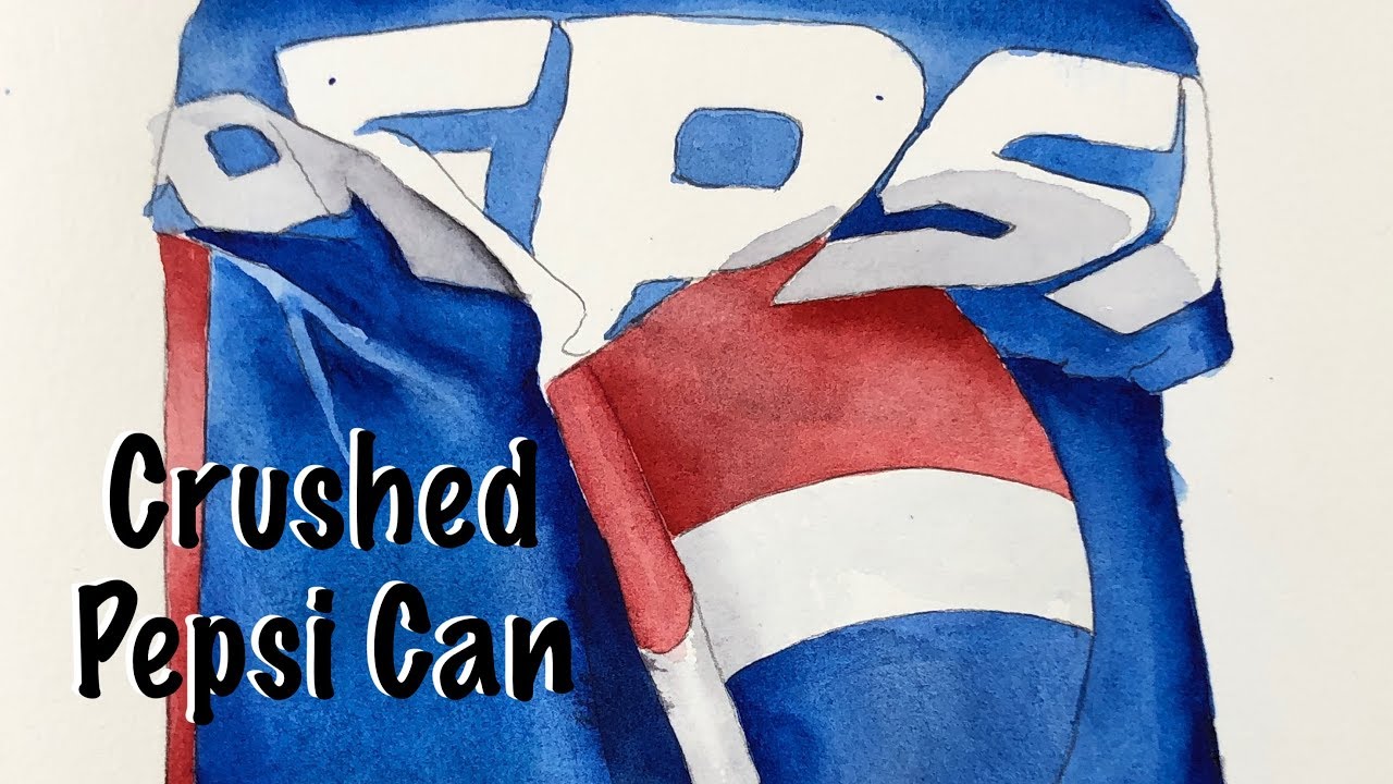 Crushed Pepsi Can