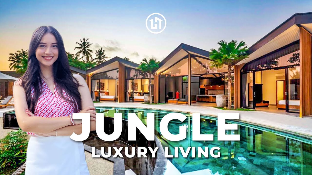 Architect's Dream: Inside a Spectacular Tropical Jungle Home - YouTube