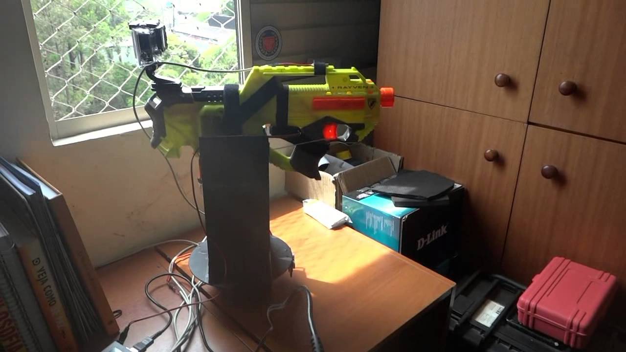 NERF Sentry Gun - YouTube