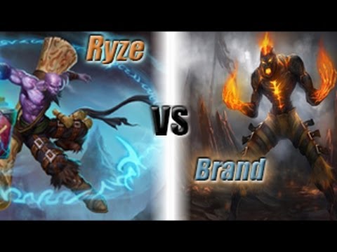 LoLPoV - Ranked Ryze vs Brand [Mid] (League of Legends Live Commentary ...