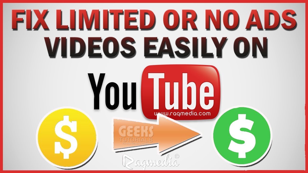 Fix Limited Or No Ads YouTube Videos Easily - YouTube