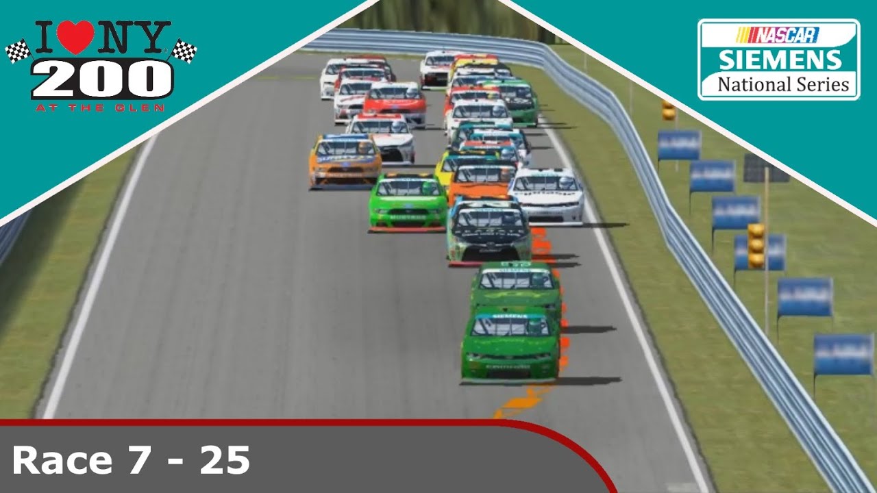 2018 NASCAR Siemens National Series Race 7 25 I ️ New York 200 - YouTube