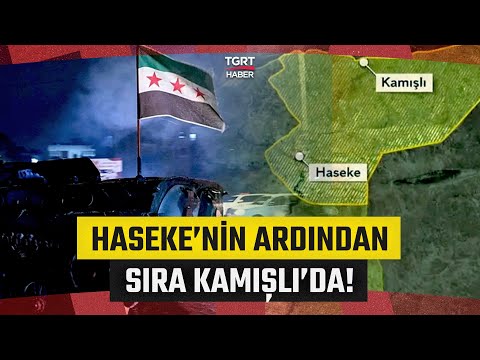 Suriye Ordusu Kamışlı için Harekete Geçti: 20 Araçlık Konvoy Kente Girdi - TGRT Haber