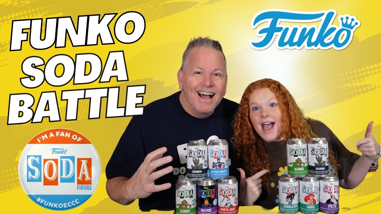 FUNKO SODA BATTLE with LITTLE ROCK | Chase Luck? - YouTube