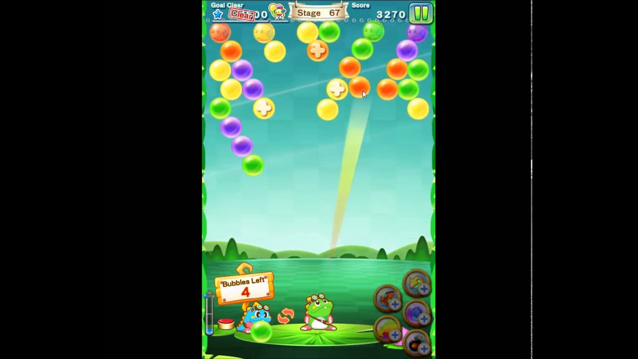 LINE Puzzle Bobble Stage 67 / LINE パズルボブル ステージ 67 - YouTube