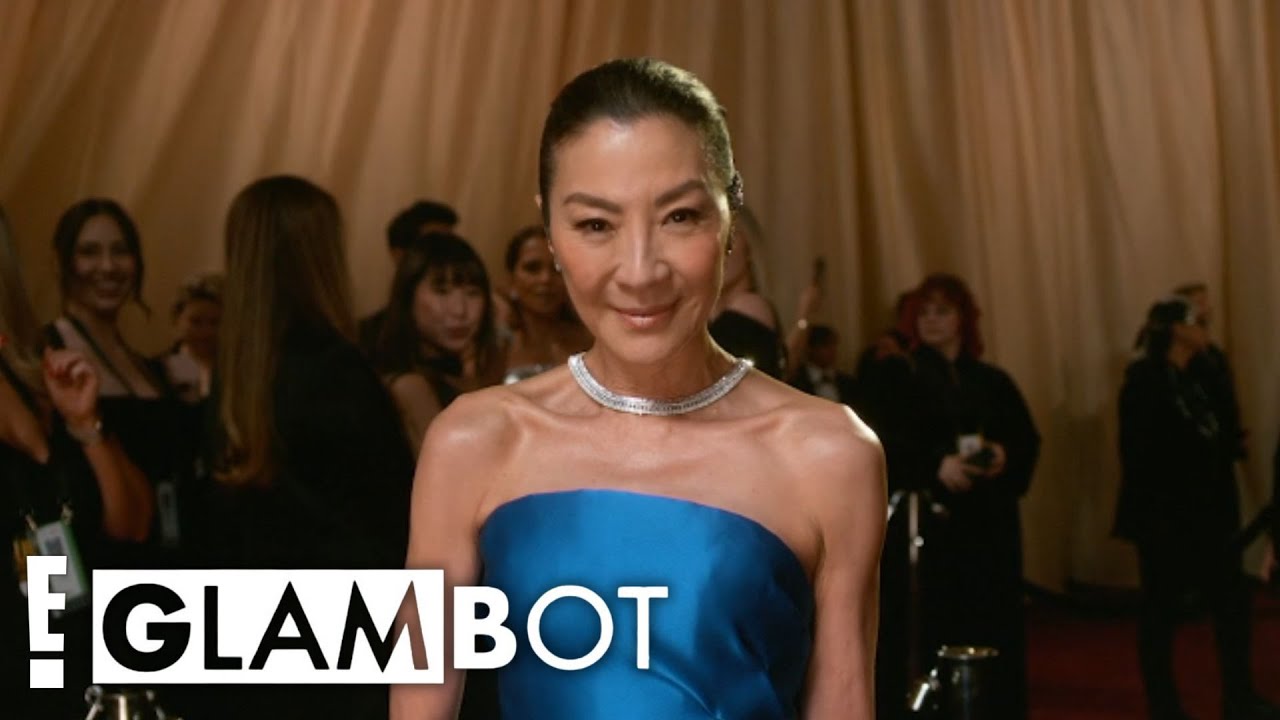 GLAMBOT: Michelle Yeoh At The Oscars 2025 | Oscars 2025 - YouTube