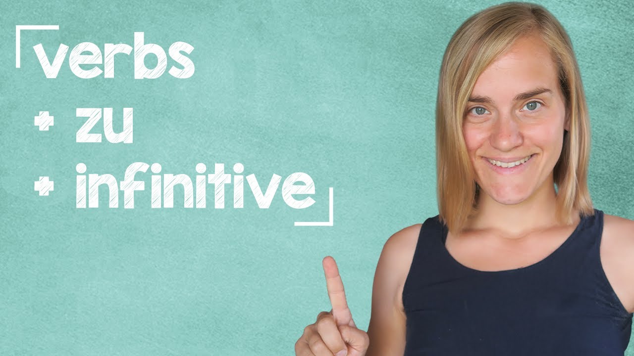 German Lesson (94) - Verbs + Infinitives without "zu" - lassen - stehen ...