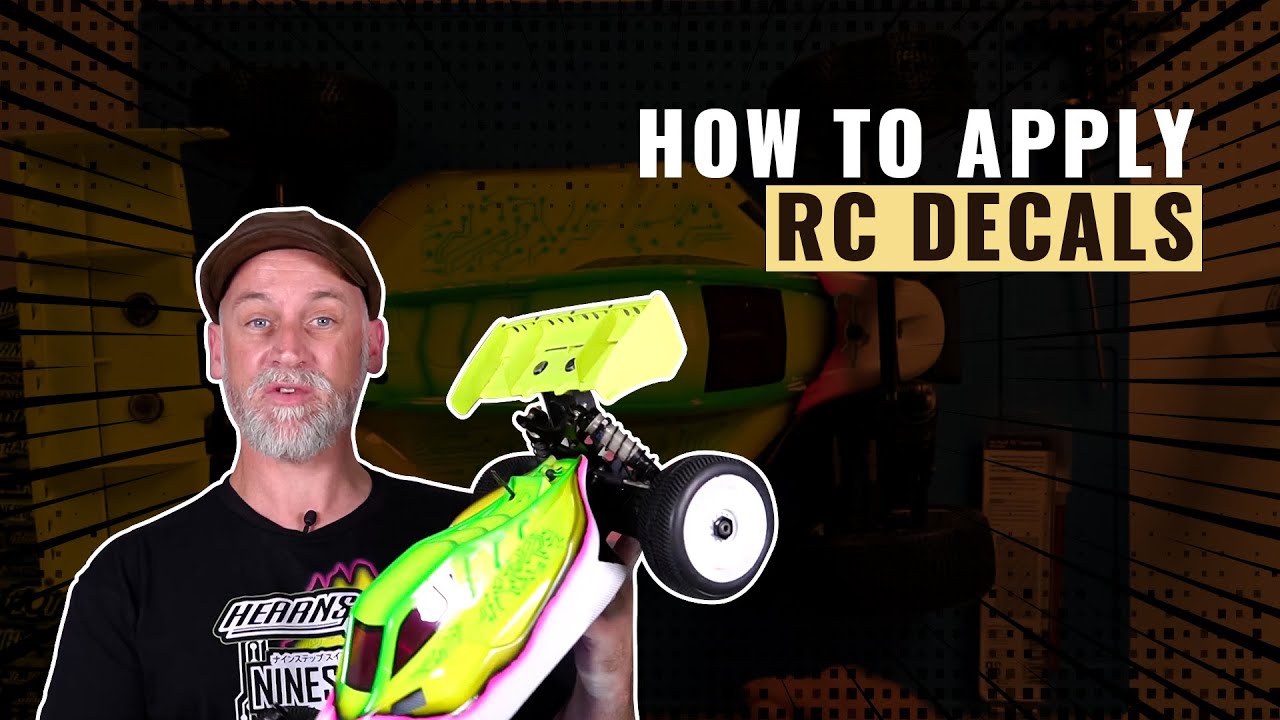 How to Apply RC Decals | #askhearns - YouTube