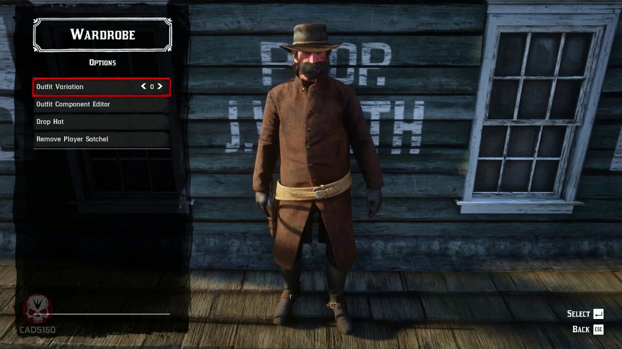 Micah's Gang Members Outfits and Models Red Dead Redemption 2 - YouTube