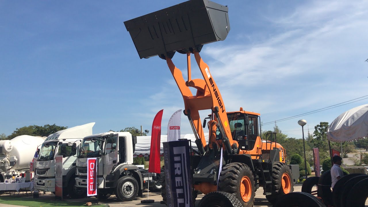 รถตัก ENSIGN YX657 wheel loader | Che Chef - YouTube