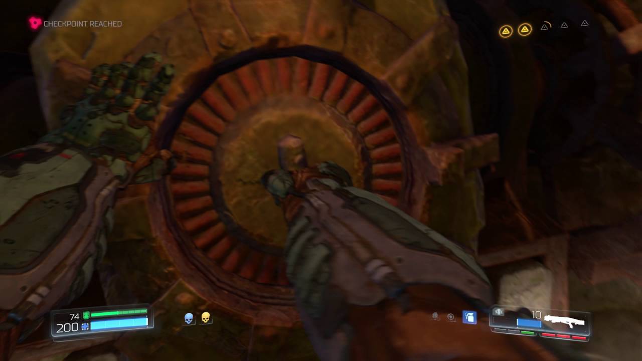 DOOM - Walkthrough Part 11 | Hurt Me Plenty Mode - (Mission 11: The ...