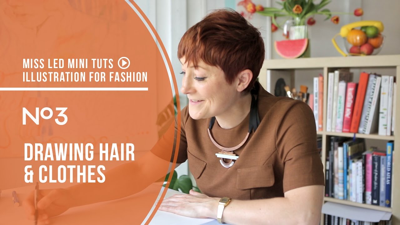 MISS LED - ILLUSTRATION FOR FASHION MINI TUTS - N# 3 - YouTube