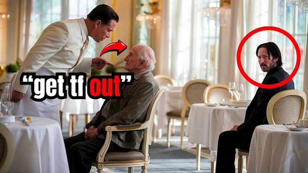 Luxury Restaurant Manager Humiliated an Elderly Veteran - Unaware Keanu ...