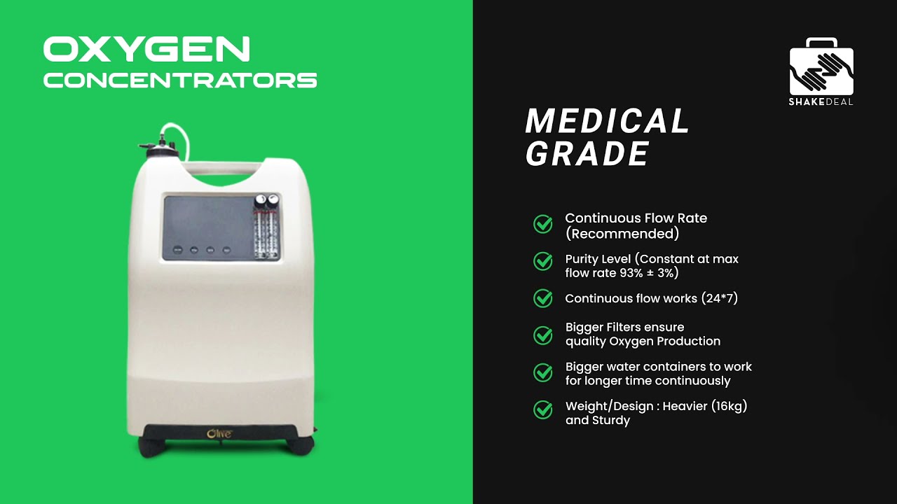 Difference Between a Normal and Medical Grade Oxygen Concentrator | Do ...