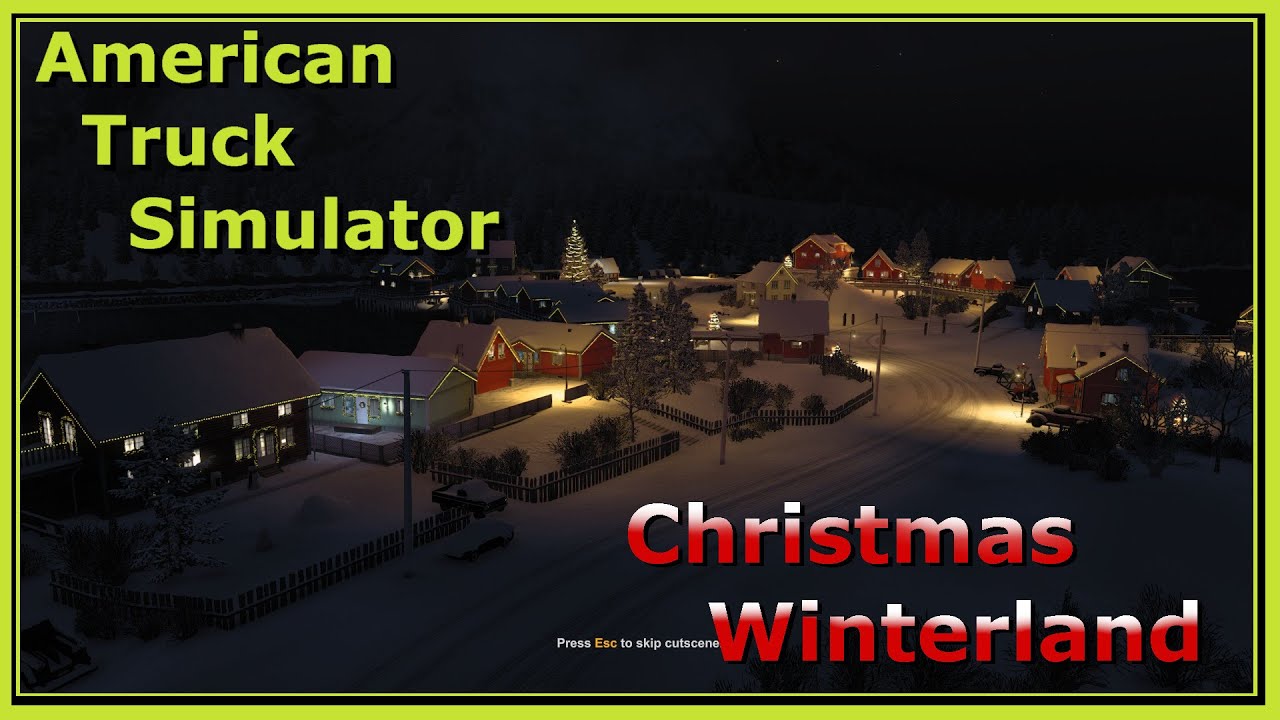 ATS CHRISTMAS WINTERLAND #4 Back To The PO - YouTube