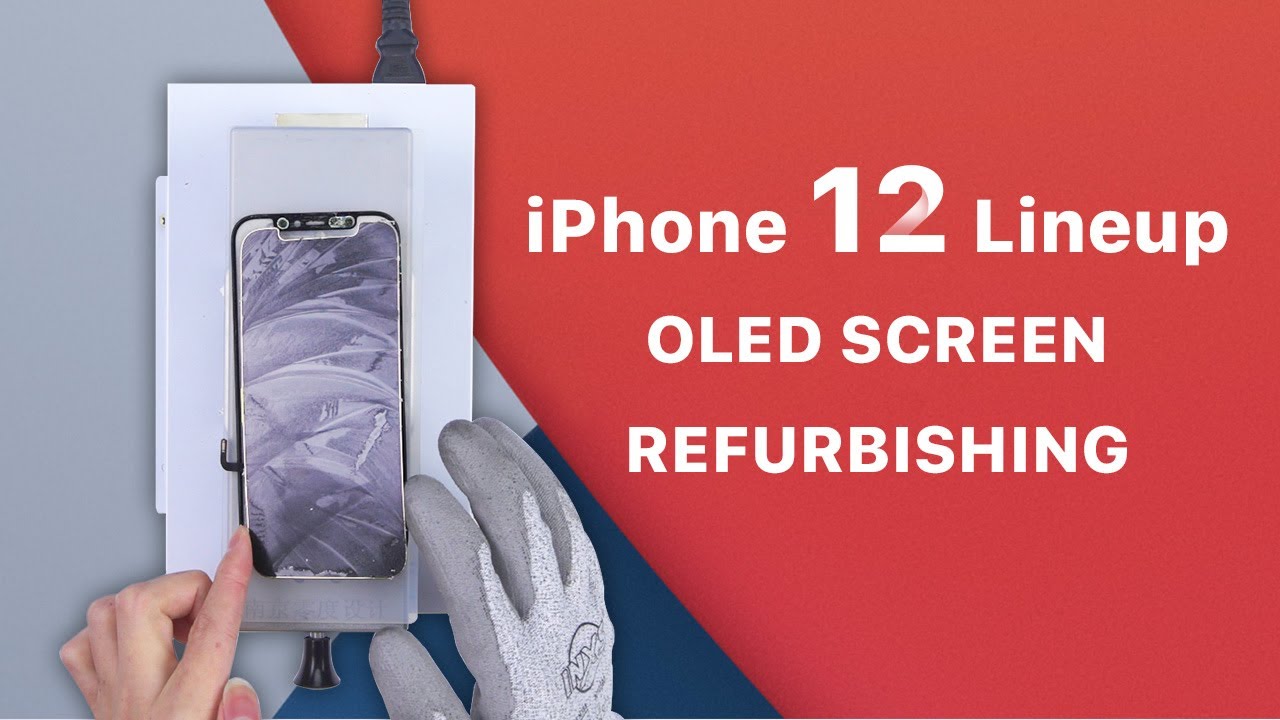 iPhone 12 Lineup OLED Screen Refurbishing Solution By REWA - YouTube
