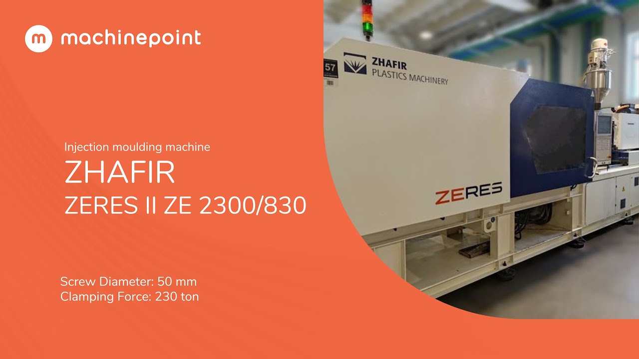 ZHAFIR ZERES II ZE 2300/830 Injection moulding machine | ZHAFIR ...